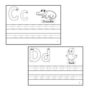 26 ABC Animal Themed Tracing Worksheets. Preschool- Kindergarten ...