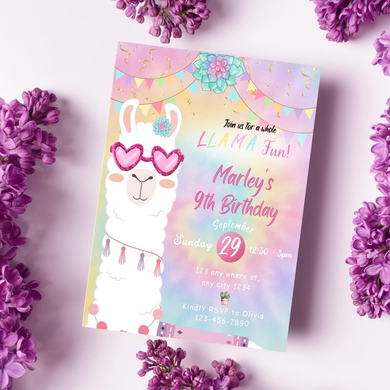Llama Party - Etsy
