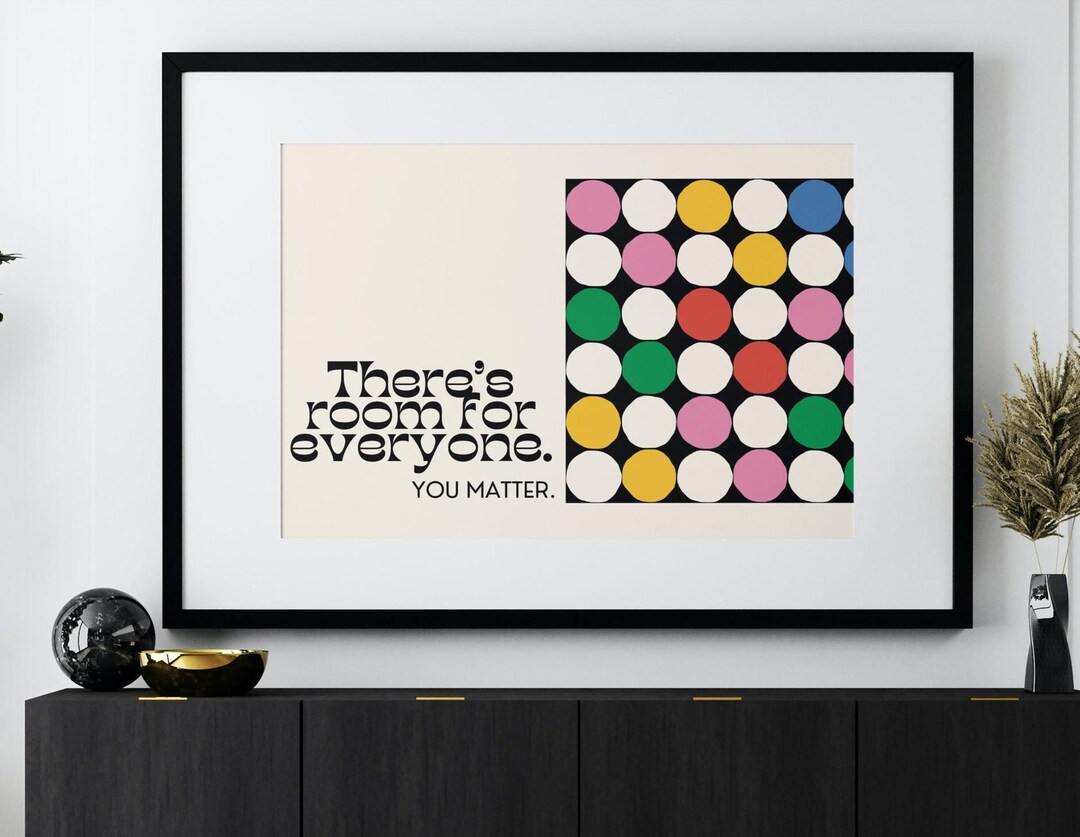 There is Room for Everyone – Motivational Customizable Template - Etsy