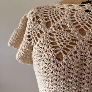 Vintage Crochet Top - Etsy