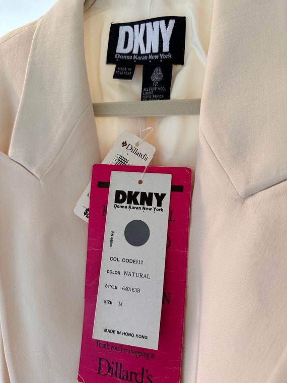 Vintage DKNY Cream Suit - Gem