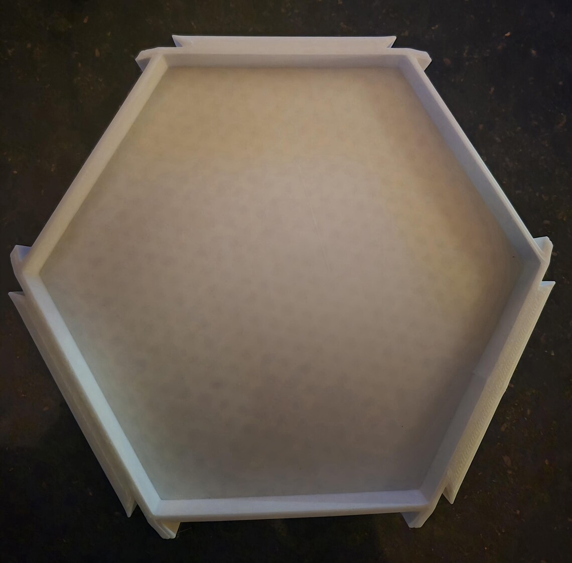 Modular Hexagon Picture Frames – Custom Colors | Click-together Wall ...