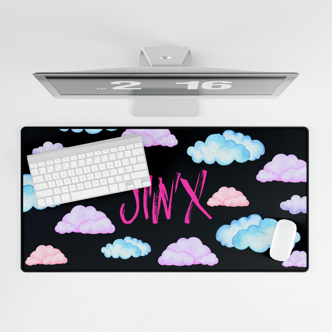 Jinx Inspired Desk Pad - Perfect for Arcane and League of Legends ...
