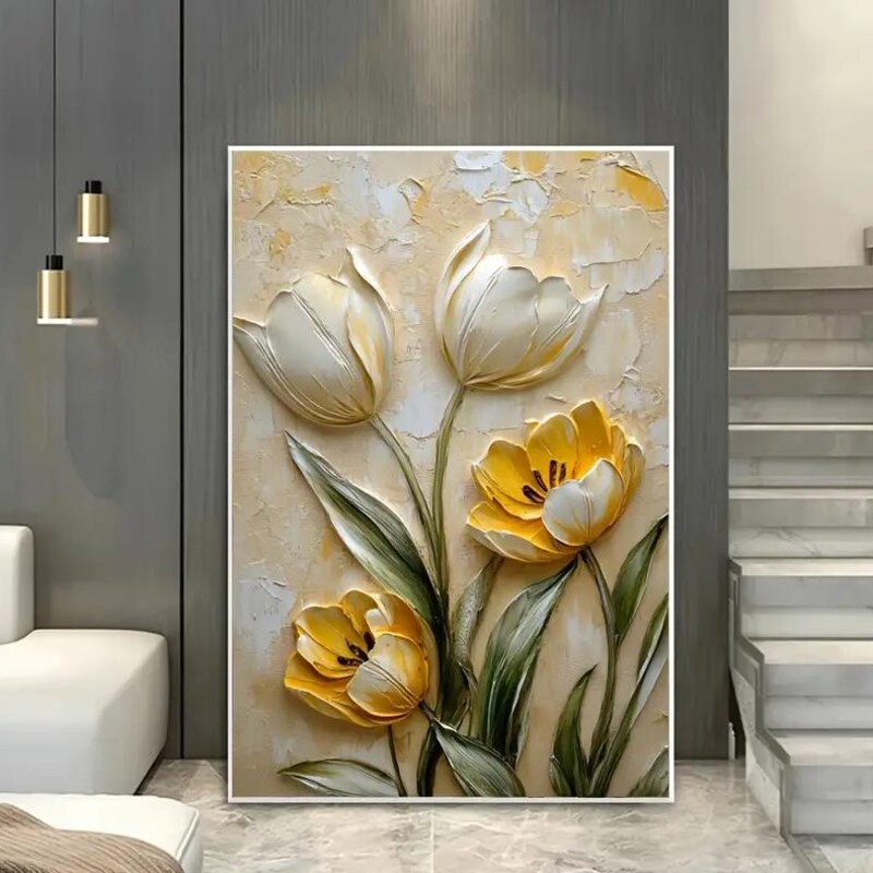 3d Flower Wall Art - Etsy