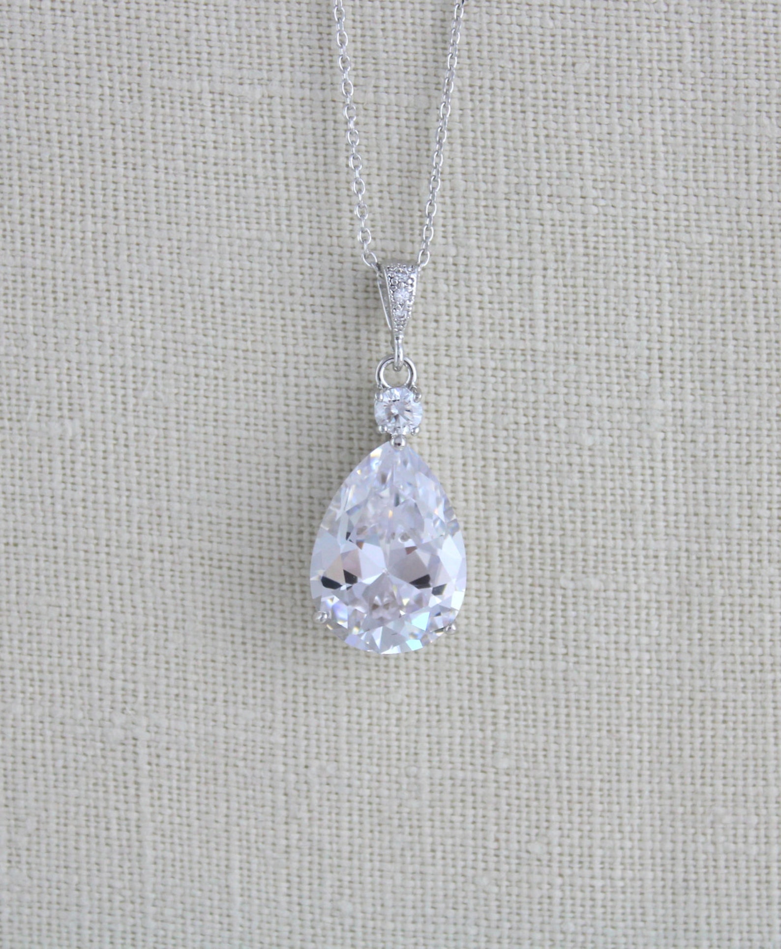 Rose Gold Necklace Crystal Bridal Necklace Wedding Jewelry Etsy Australia