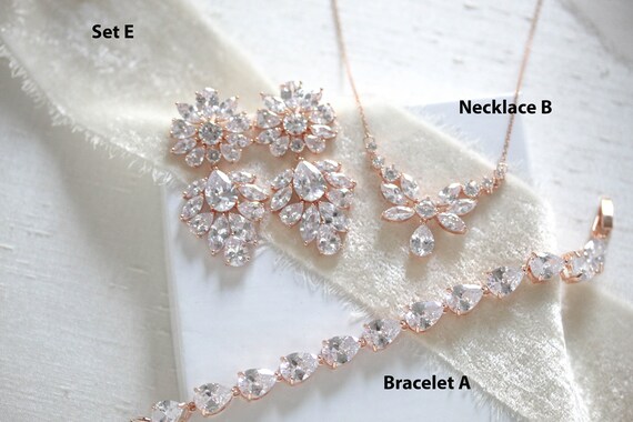 Simple Wedding Jewelry Sets