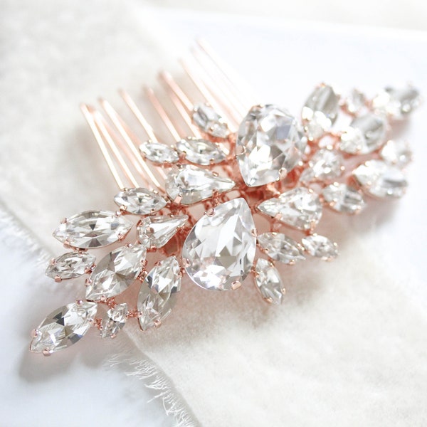 Rose Gold Comb - Etsy