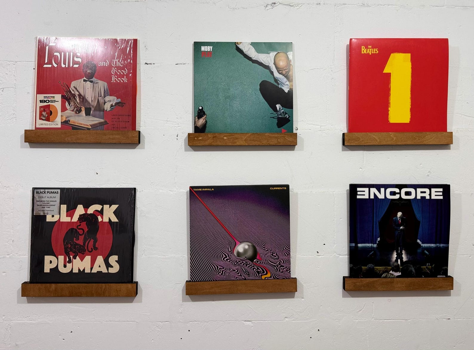 Set of Vinyl Record Ledge,floating Record Shelves,vinyl Record Wall ...