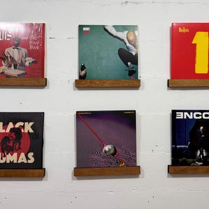 Set of Vinyl Record Ledge,floating Record Shelves,vinyl Record Wall ...