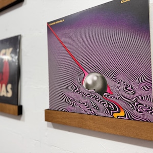 Set of Vinyl Record Ledge,floating Record Shelves,vinyl Record Wall ...