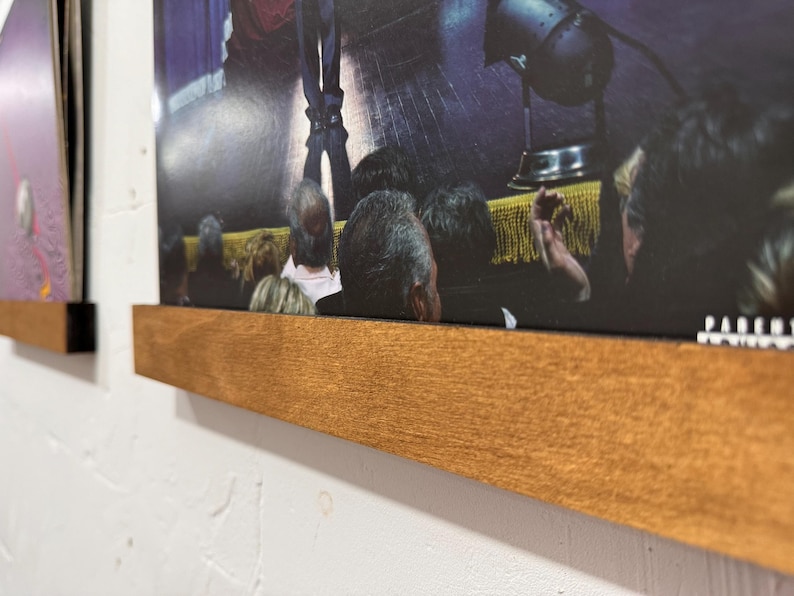 Set of Vinyl Record Ledge,floating Record Shelves,vinyl Record Wall ...