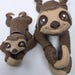 3D Printed Sloth - Articulated Fidget Toy - Customizable Realistic ...