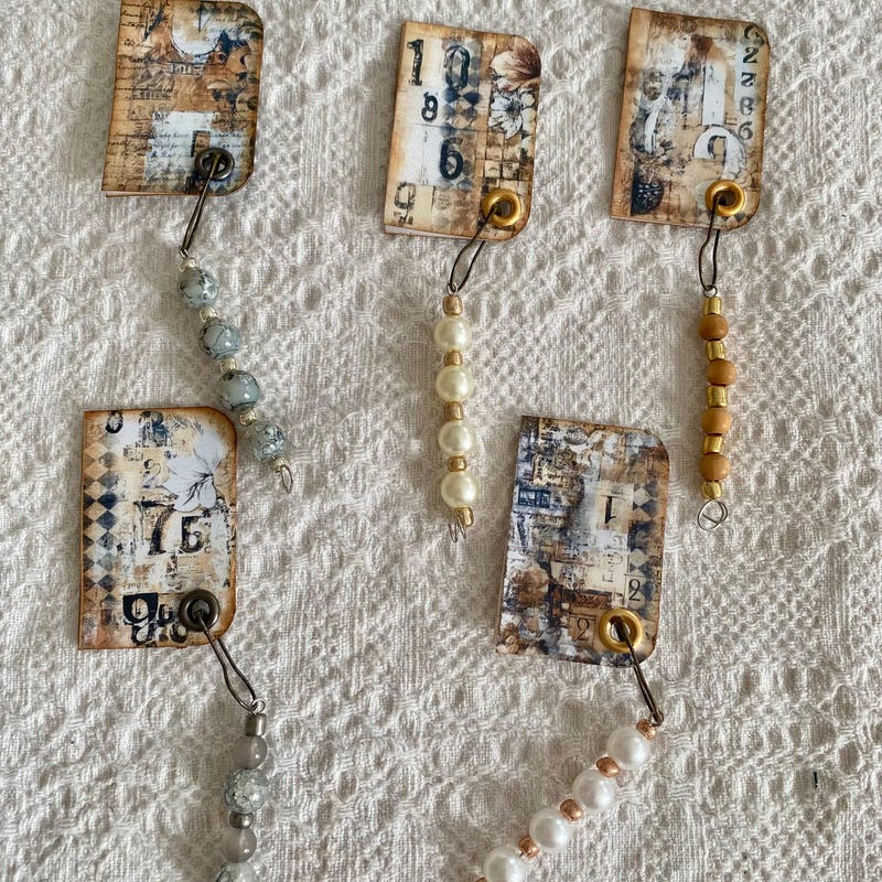 Junk Journal Jewelry Dangle - Etsy