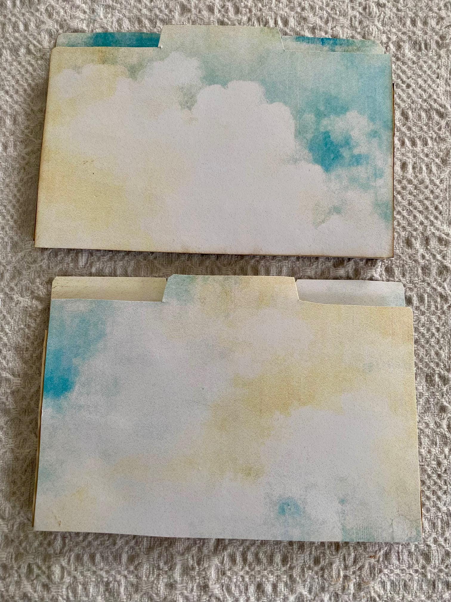 Set of 2 Easter/spring Journal Folders, Junk Journal Pockets, Junk ...