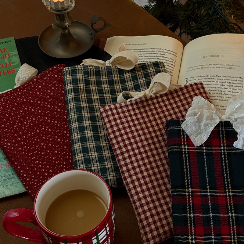 Quilted Flannel Pouch - Etsy