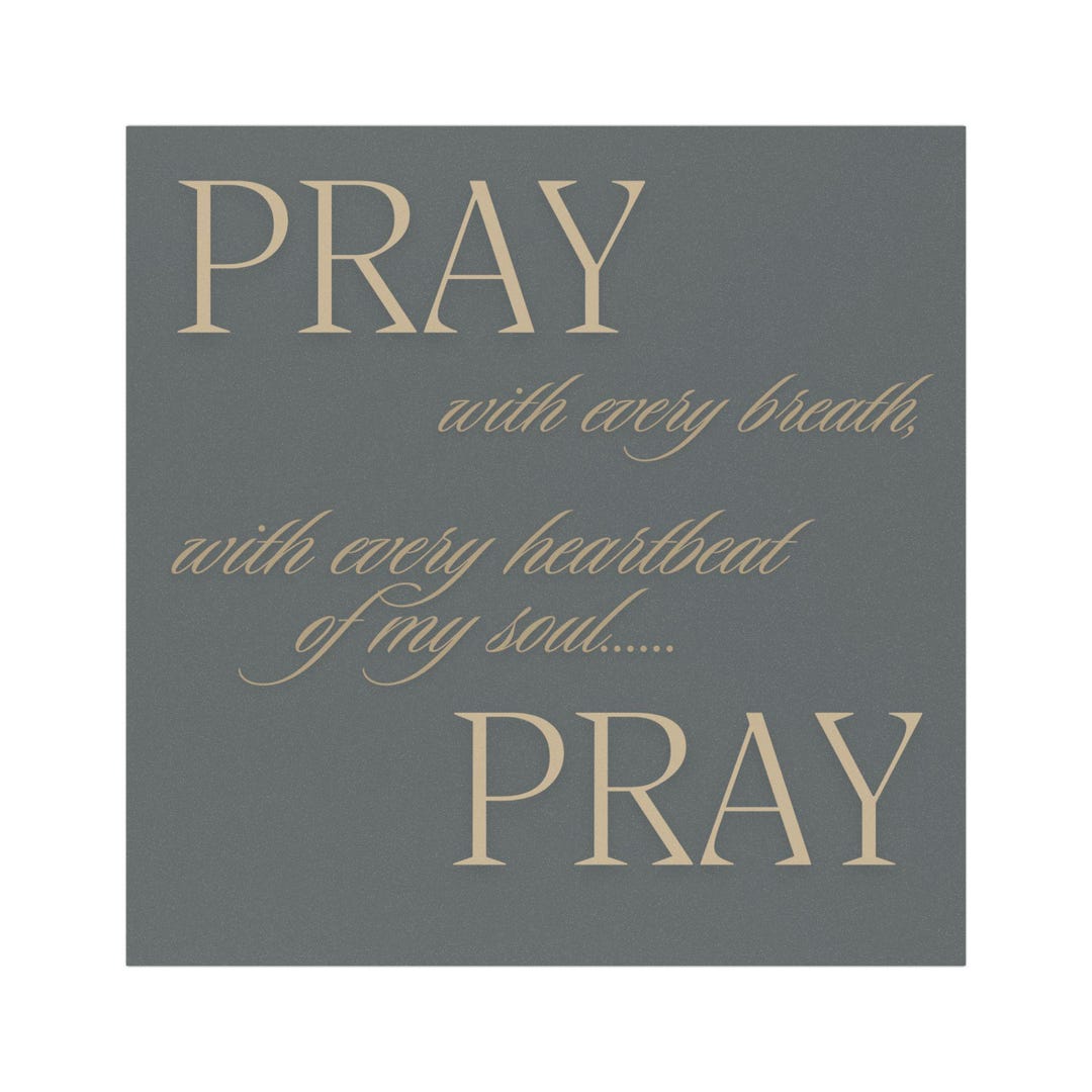 Pray Car Magnet, Religious Bumper Sticker, Bible Bumper Sticker, Pray ...