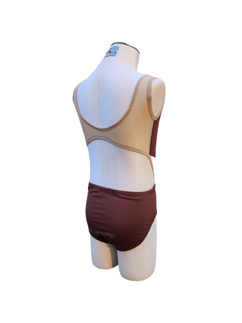 Monotone Brown Girls Leotard, Costume Base, Stand Out Convention ...