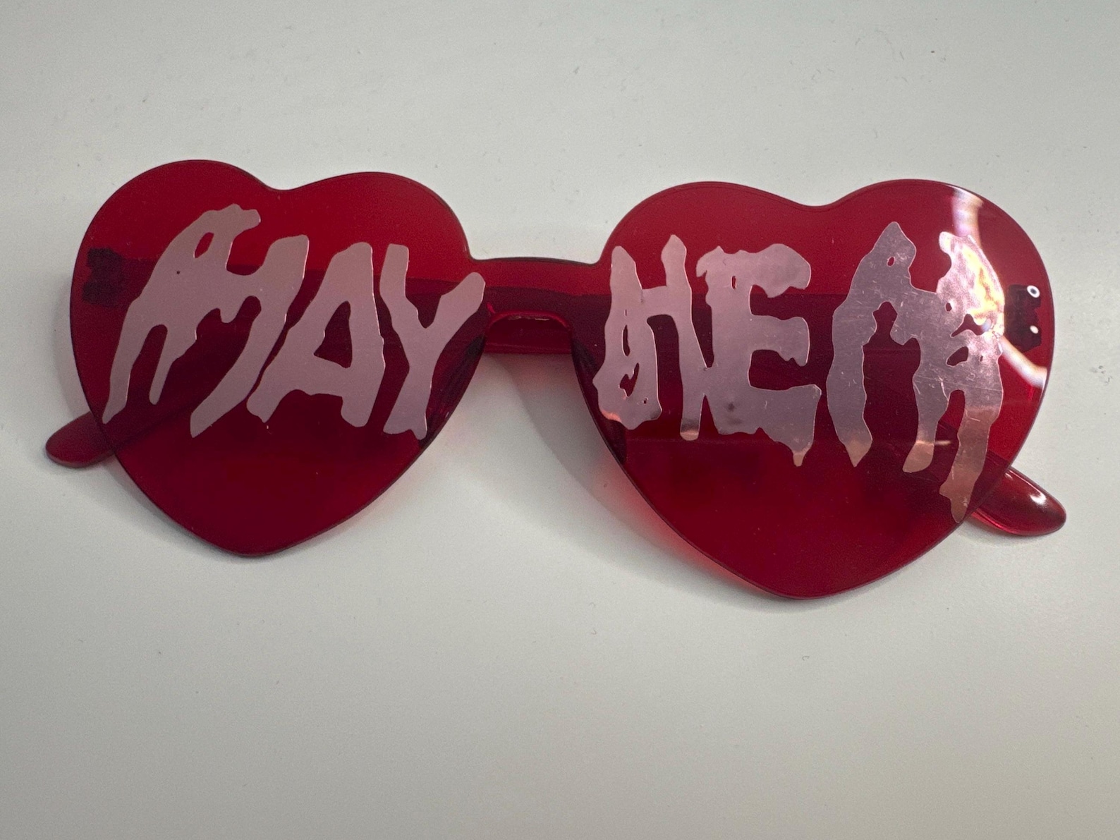 Lady Gaga Mayhem Tour 2025 Heart Glasses | Born This Way | Concert UK ...