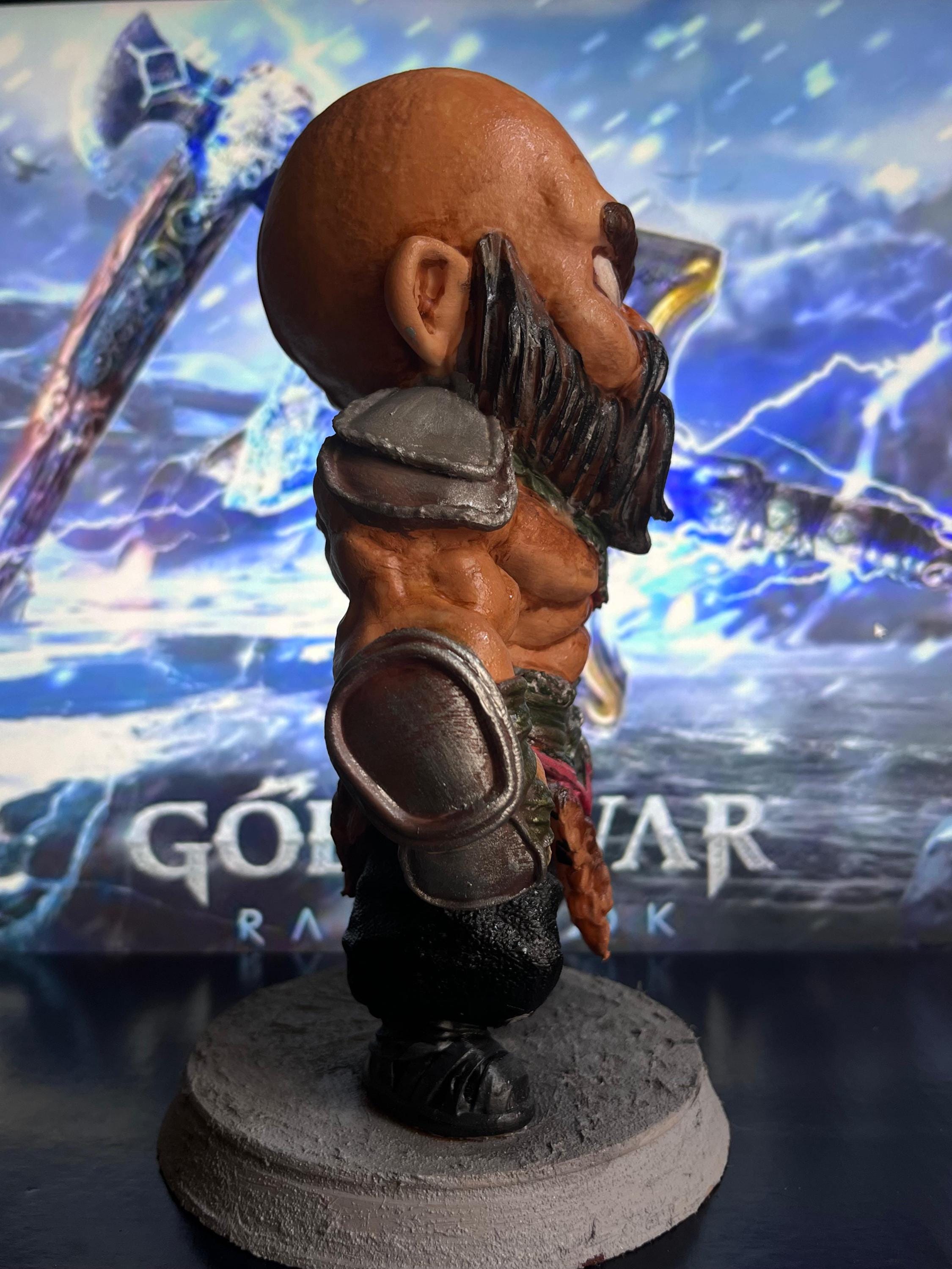 Kratos Chibi Figure | Cute God of War Character Design | Kratos Chibi ...