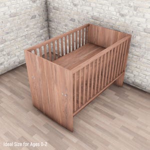 Convertible Baby Cradle PDF, Transforms Into Full-size Bed, Long ...