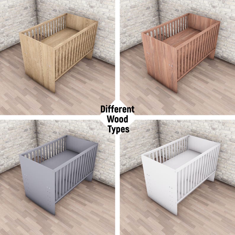 Convertible Baby Cradle PDF, Transforms Into Full-size Bed, Long ...