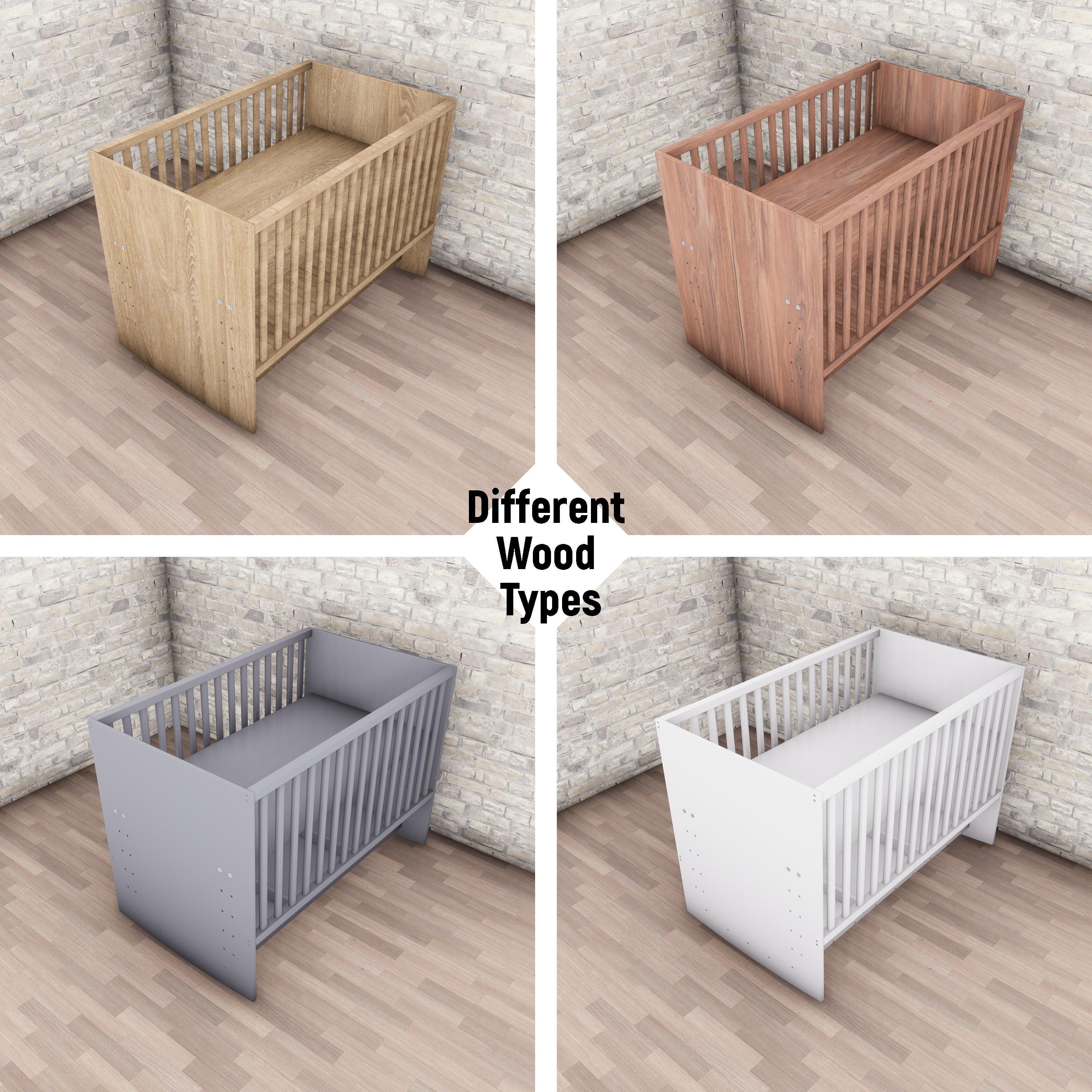 Convertible Baby Cradle PDF, Transforms Into Full-size Bed, Long ...