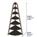 Room Corner Wooden Christmas Tree Shelf, Decorative Wood Decor DIY ...
