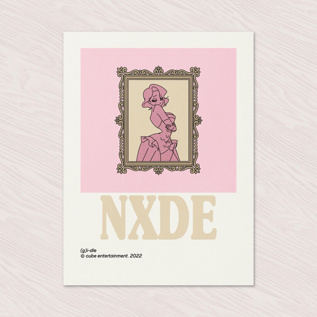 GI-DLE Mini Poster | Nxde — Kpop Merch - Etsy