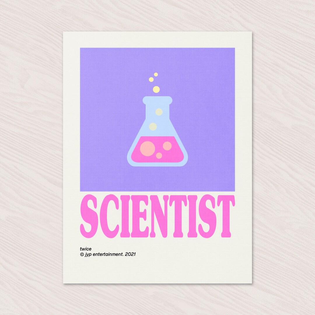 TWICE Mini Poster | Scientist — Kpop Merch - Etsy Australia