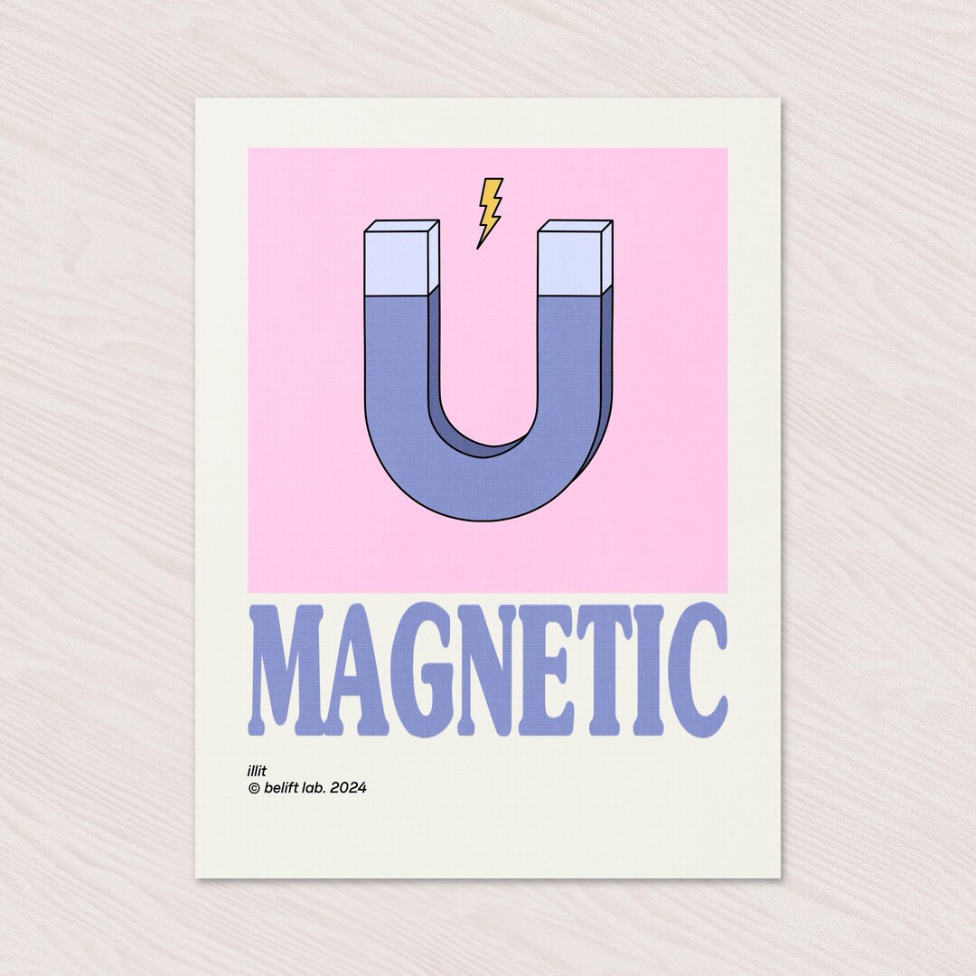 ILLIT Mini Poster | Magnetic — Kpop Merch - Etsy