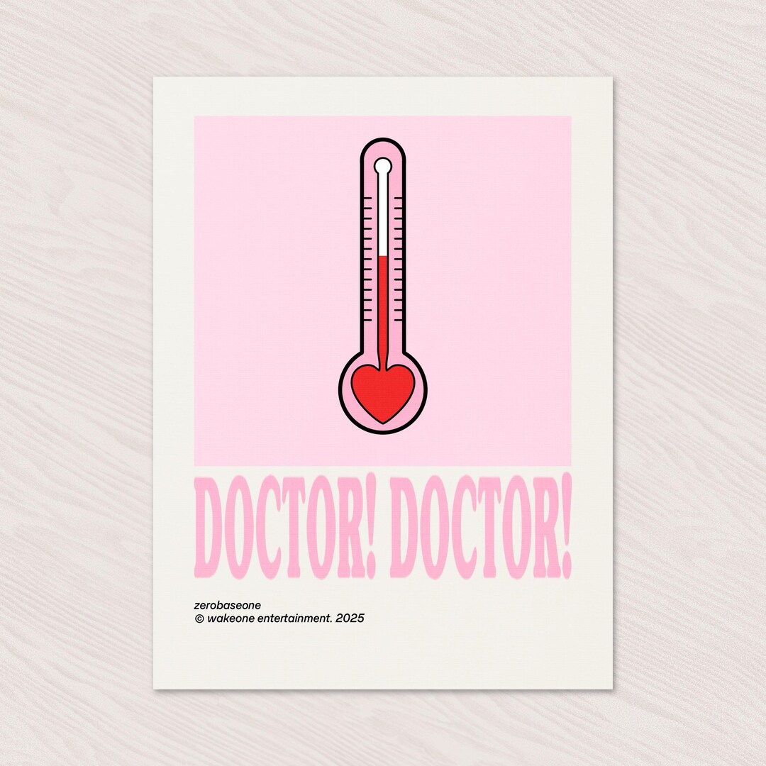 ZEROBASEONE Mini Poster | Doctor! Doctor! — Kpop Merch - Etsy