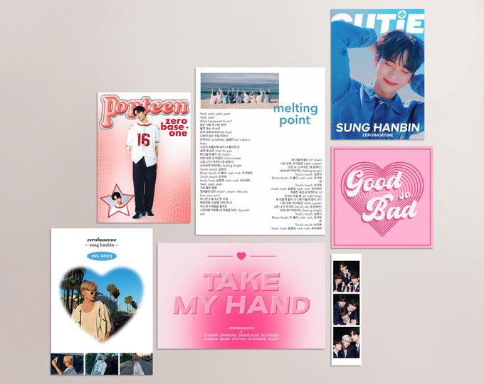 ENHYPEN Wall Collage Bundle — Kpop Merch Poster - Etsy Canada