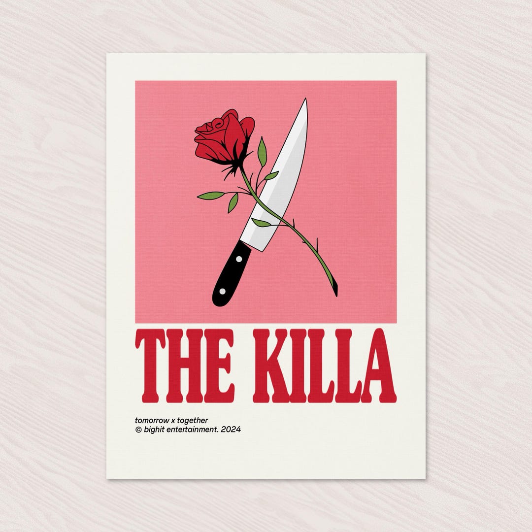 TXT Mini Poster | the Killa — Kpop Merch - Etsy