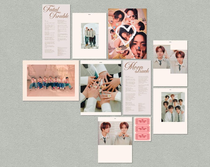 ENHYPEN Wall Collage Bundle — Kpop Merch Poster - Etsy Canada