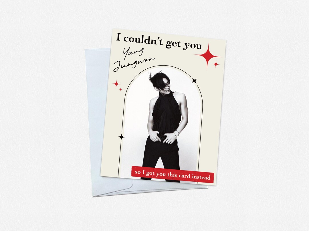 ENHYPEN Birthday Card — Kpop Merch Stationary - Etsy