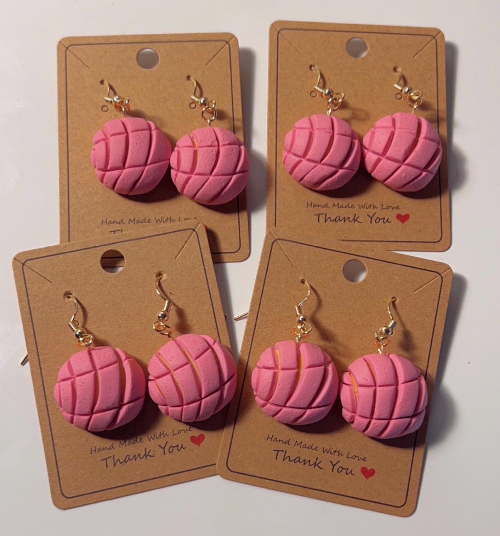 Handmade Concha Earrings, Pan Dulce, Mexican Jewelry - Etsy