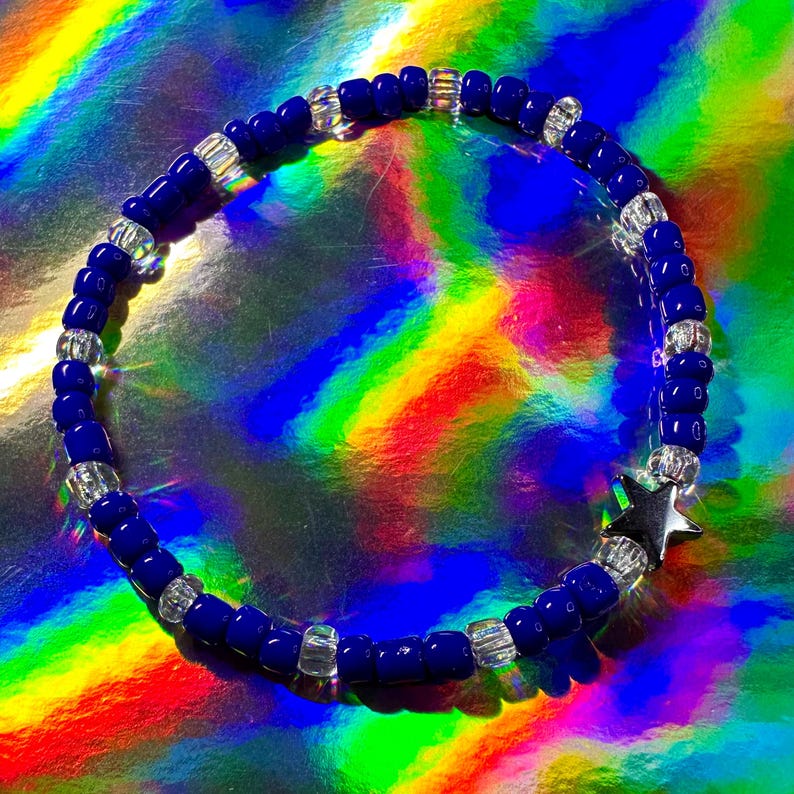 Pride Blue Friendship Bracelet Movement Bracelets Democrat Bracelet ...