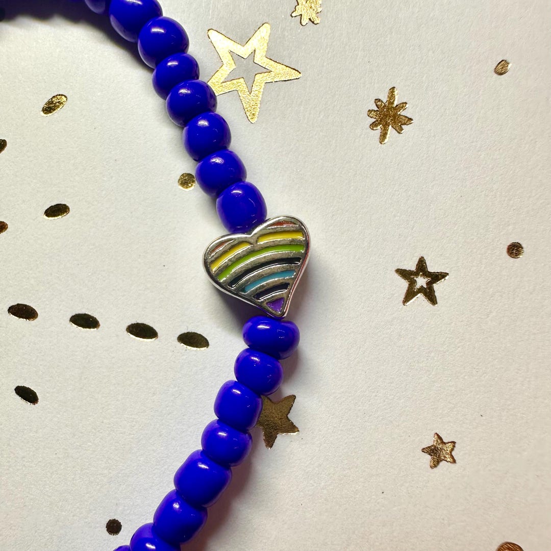 Pride Blue Friendship Bracelet Movement Bracelets Democrat Bracelet ...