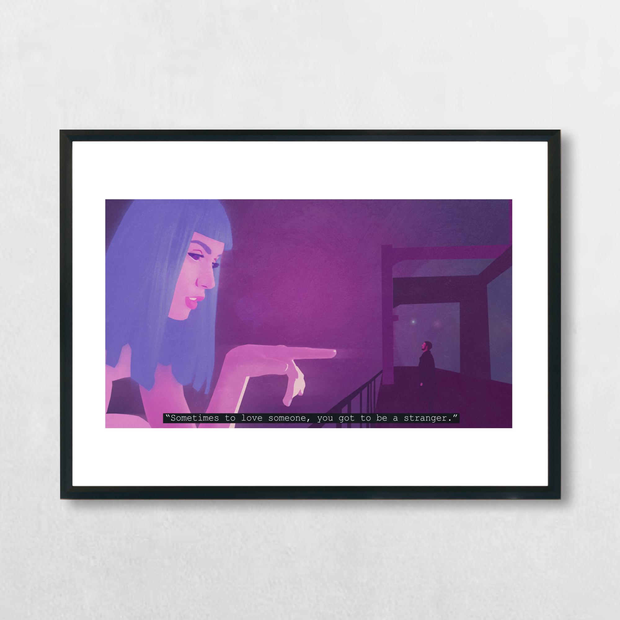 Blade Runner 2049 Illustrated Poster - Etsy