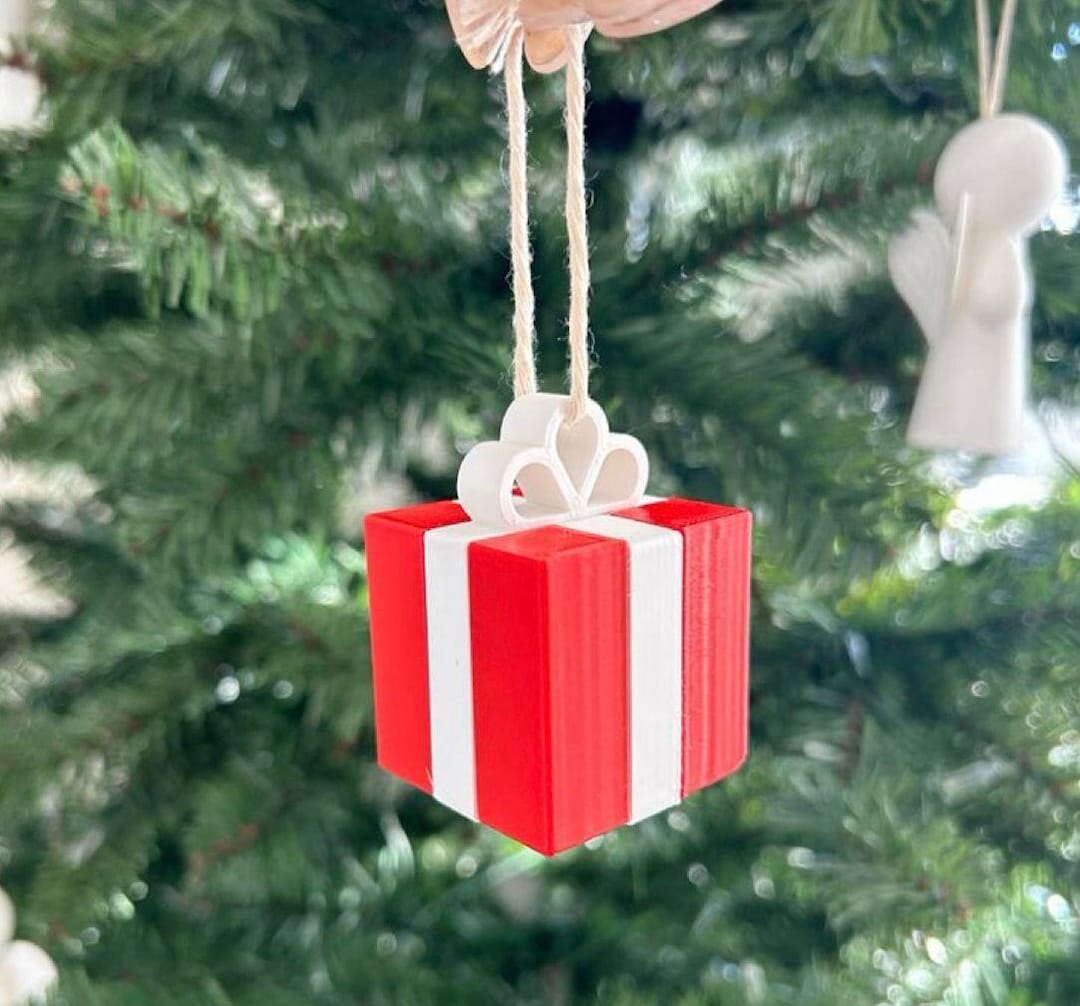 Gift Box 3D Printed, Gift Box, Valentines Gift Box, Christmas Gift Box ...