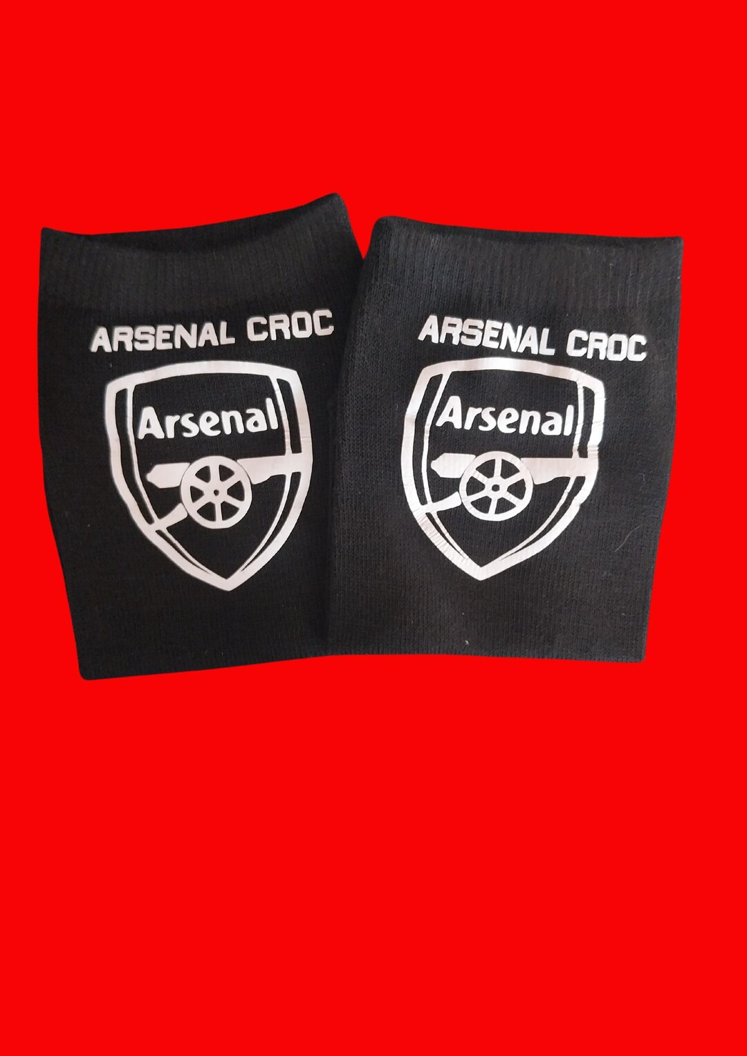 Personisable Arsenal City Croc Socks, Trainer Socks , Ankle Socks, Kids ...
