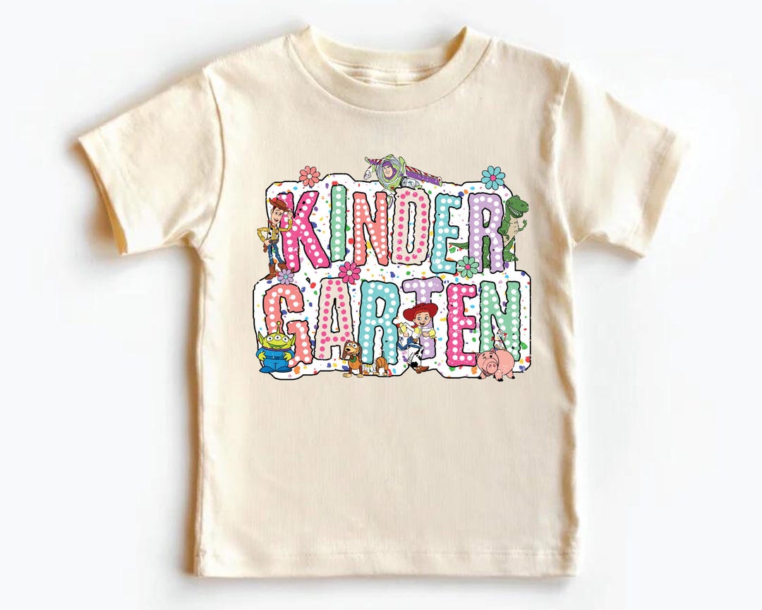 Toy Story Kindergarten Shirt, Disney Back to School Shirt, Woody Jessie ...
