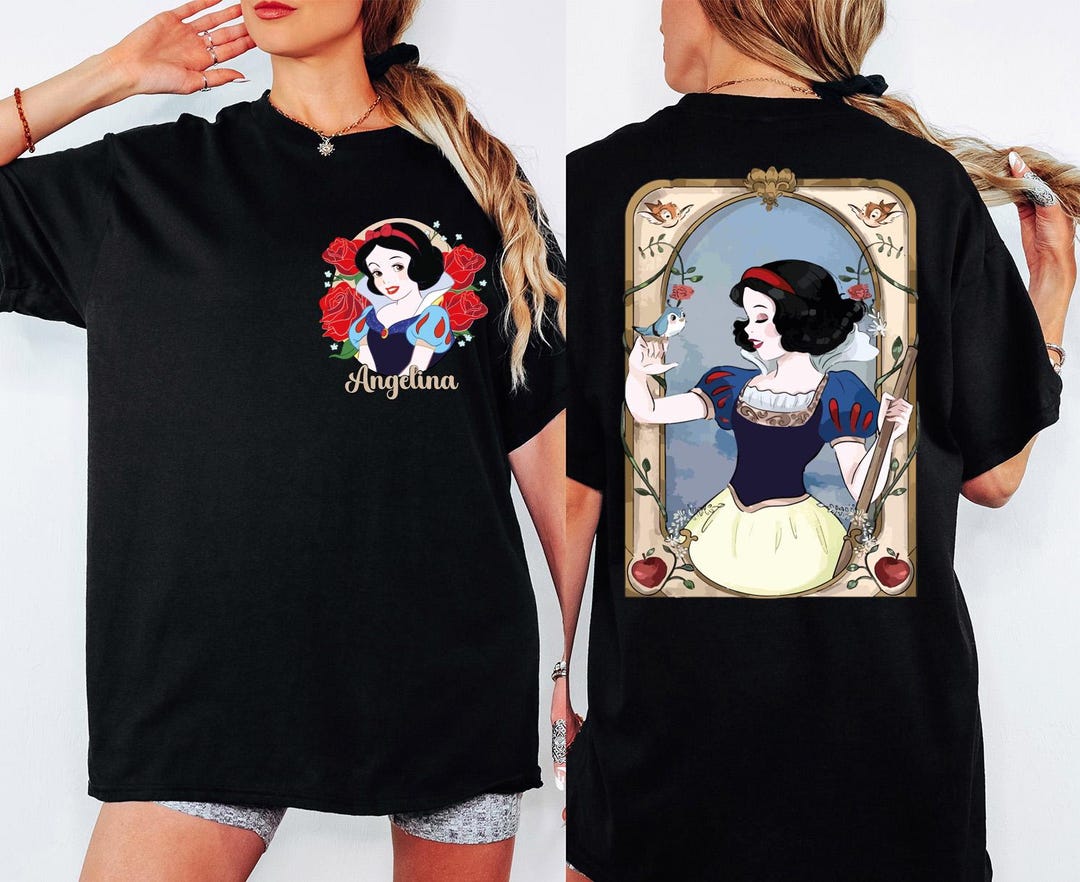 Custom Disney Snow White Shirt, Princess Snow White Shirt, Disney ...
