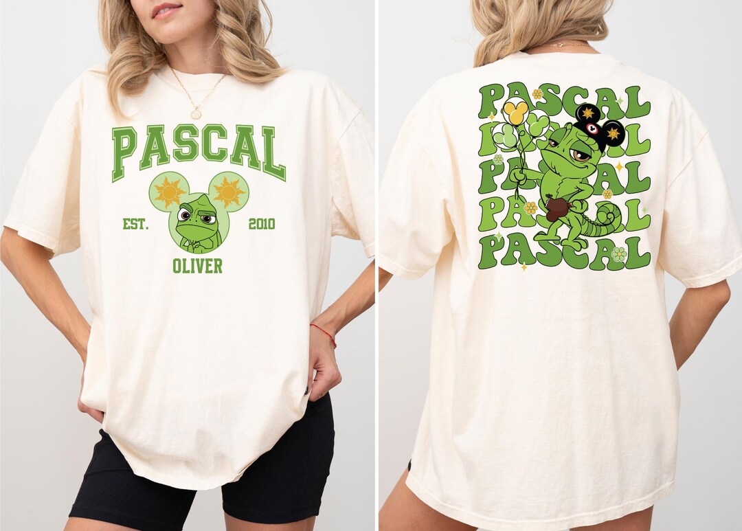 Disney Pascal Shirt, Disney Pascal Floral Shirt, Princess Rapunzel ...