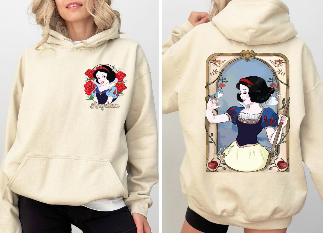 Custom Disney Snow White Hoodie, Princess Snow White Sweatshirt ...
