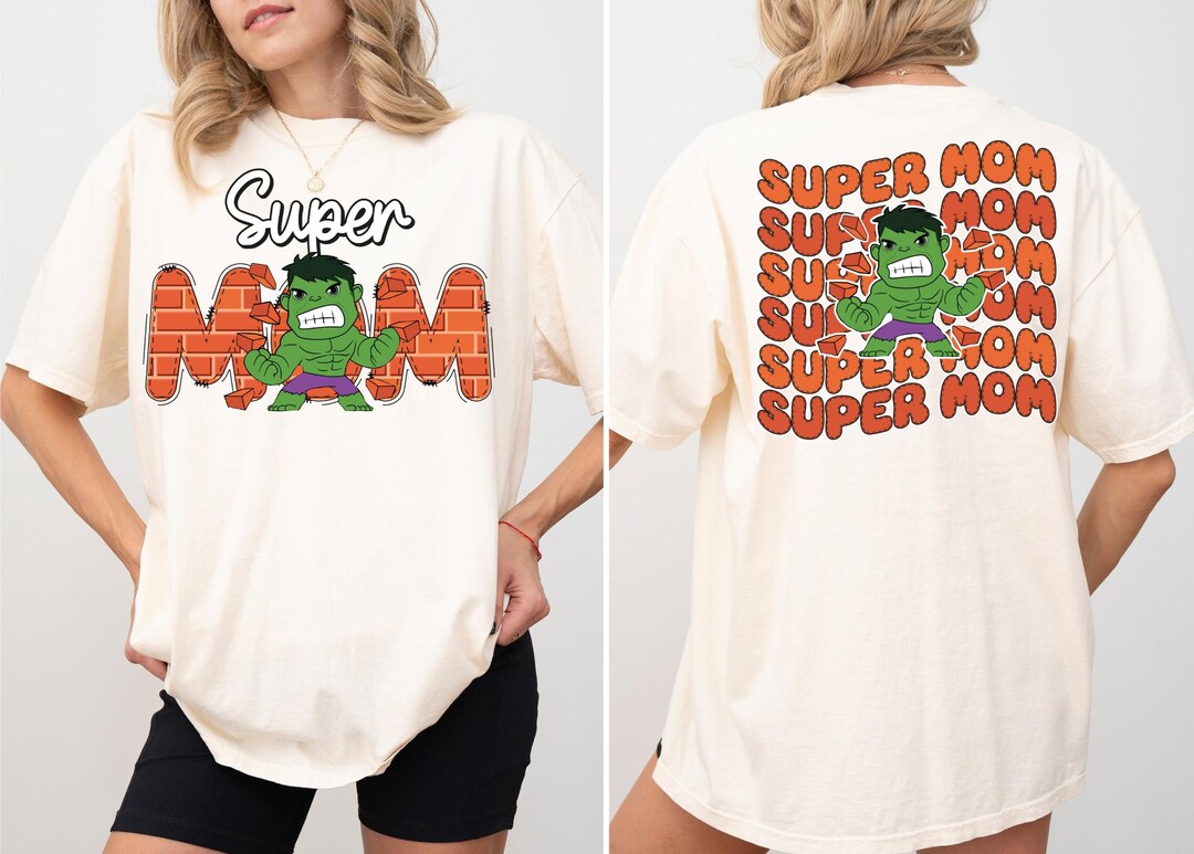 Avengers Hulk Mom Shirt, Superhero Mama Shirt, Disney Marvel Mom Shirt ...
