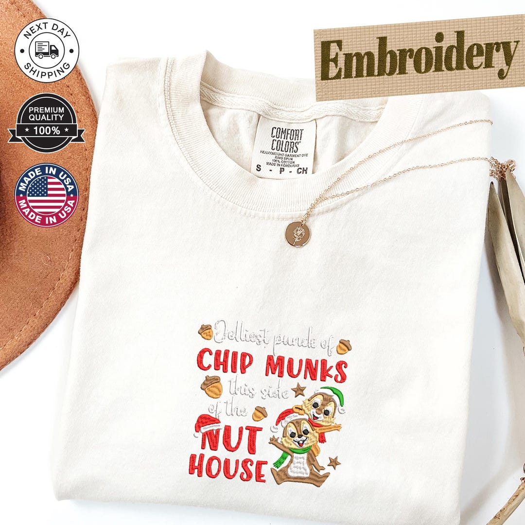 Jolliest Bunch of Chipmunks This Side of the Nut House Comfort Colors ...