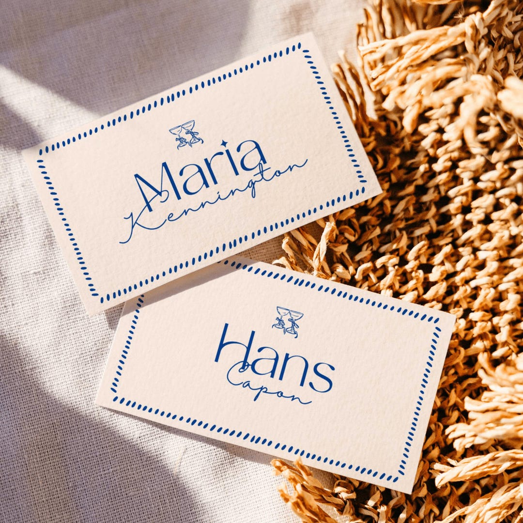 Placement Cards for Wedding Tented Table Cards Vintage Place Cards ...