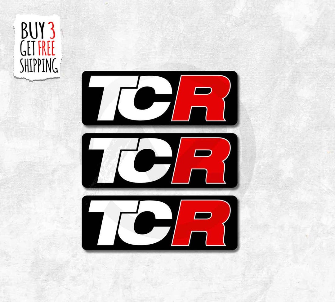 3x TCR Stickers, Magnets, Car, Bike, Laptop, High Quality, Laminated - Etsy