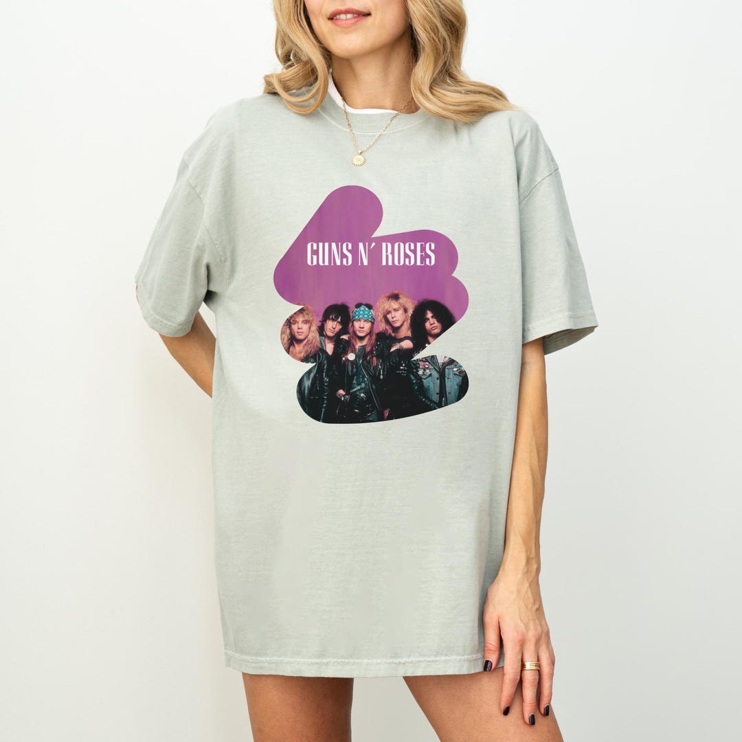 Guns N' Roses 40th Anniversary Tee, 2025 Concert Shirt, Guns N' Roses ...